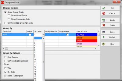 The Art of Grouping, Sorting and Filtering - Primavera Tips and Tricks ...